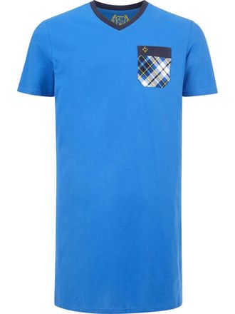 Charles Colby Herren Nachthemd Lord Aodh Royalblau, 5XL (XXXXXL) - 72/74