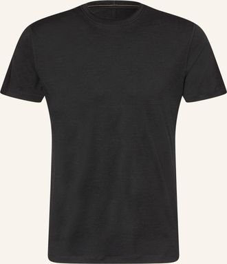 Icebreaker T-Shirt Merinofine Ace Aus Merinowolle schwarz