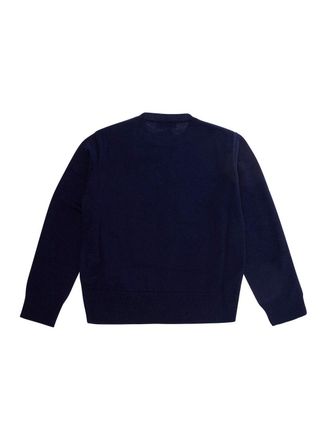 Dsquared2 Boys Crewneck Sweater Blue Wool Tops Top