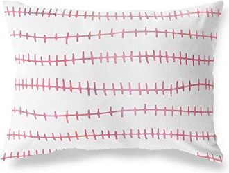 Bonamaison Le Jardin du Lin Kissen Zierkissenbezug Zufälliges Muster Kissenbezug, Weich Bequem, Für Zuhause Autos Büro Sofa Wohnzimmer Couch Schlafzimmer Dekor, 