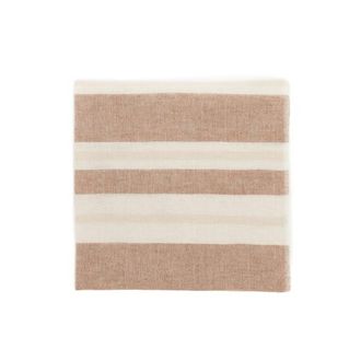 Saison 1865 Foulard ray&eacute; en coton