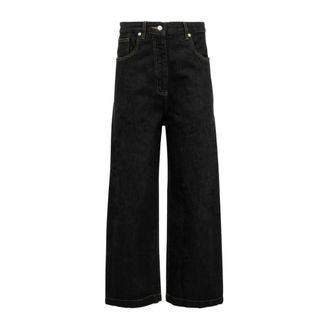 STUDIO NICHOLSON Denim-Jeans mit gebogenem Bein - - Jeans - Damen - Schwarzk - 2XS