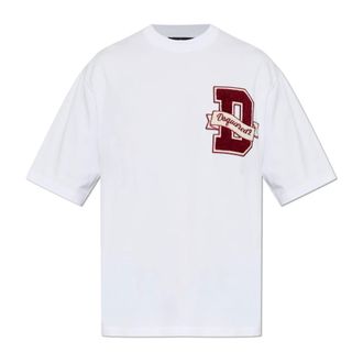 Dsquared2 Herren, Oberteile, Wei&szlig;, LGr&ouml;&szlig;e