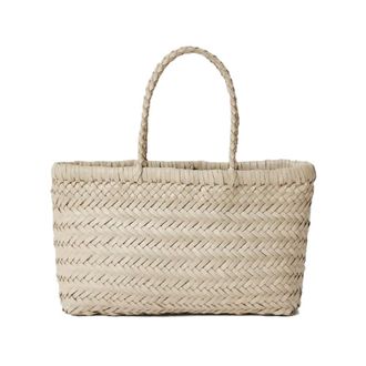 Dragon Diffusion Stilvolle Lederhandtasche - - Bags - Damen - Beige - ONE SIZE