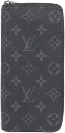 Louis Vuitton Portefeuille long (bi-pli) Pre-owned - Homme - Pre-owned - Noir - Taille: ONE Size