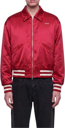 Second/Layer Second/Layer, Homme, Vestes, Rouge, Taille: M Aces Satin Club Jacket