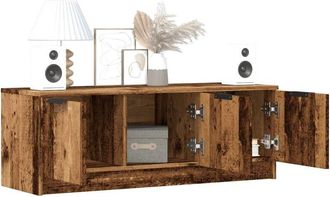 vidaXL Vidaxl - Meuble tv vieux bois 102x35x36,5 cm bois ding&eacute;nierie