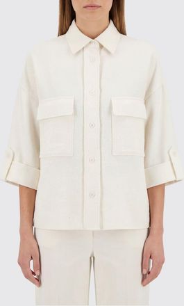 Eleventy Chemise Femme couleur Jaune Cr&egrave;me