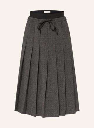 Sandro Sandro Faltenrock Mit Schmucksteinen grau