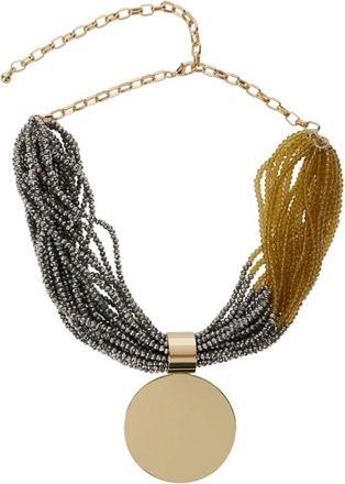 Antonelli Femme, Accessoires, Gris, Taille: ONE Size Damian Necklace