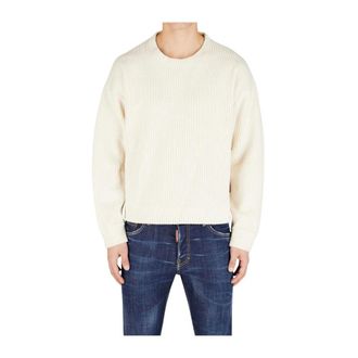 Dsquared2 Casual Lodge Life Sweatshirt - - Knitwear - Herren - Wei&szlig; - M