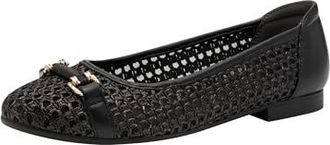 Tamaris Ballerines pour Femme 1-22138-44 - Noir - Taille 40 EU, Noir, 40 EU