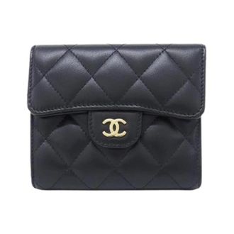 Chanel Pre-owned Timeless Classic Lambskin Wallet - - Pre-owned - Damen - Schwarzk - ONE SIZE