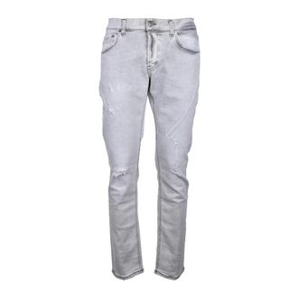 Dondup Homme, Jeans, Gris, Taille: W33 Jean Gris Clair pour Homme