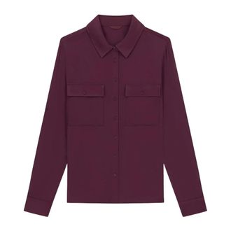 Guess Utility-Pocket Hemd - - Blouses & Shirts - Damen - Lila - XL