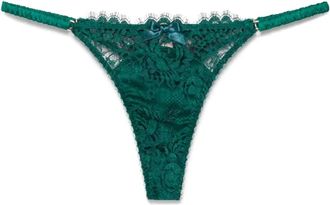 Agent Provocateur Femme, Sous-v&ecirc;tements, Vert, Taille: 44 FR Solanna Thong