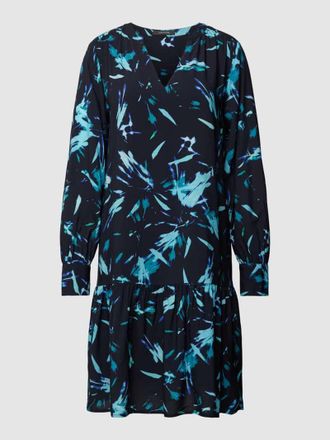 Comma Knielanges Kleid aus reiner Viskose