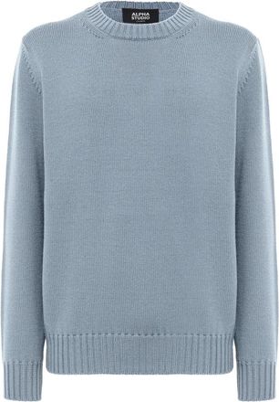 Alpha Studio Herren, Strickwaren, Blau, MGr&ouml;&szlig;e