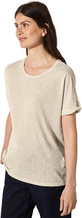 Cecil Damen B322682 T-Shirt, Pumice Beige, XXL