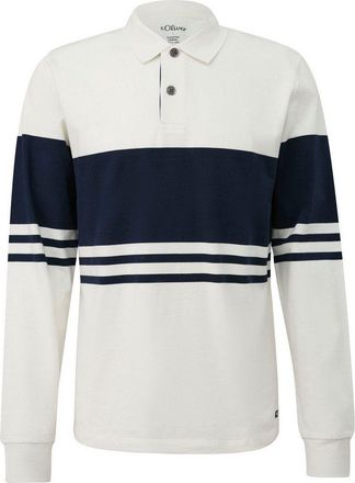 s.Oliver Sweatshirt mit Polokragen, Regular Fit