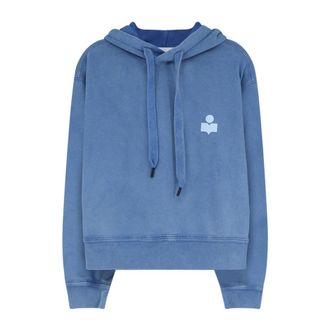 Isabel Marant Mansel Hoodie - - Sweatshirts & Hoodies - Damen - Blau - S