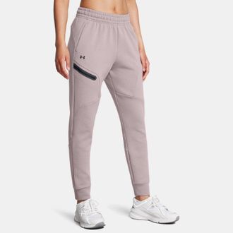 Under Armour Unstoppable Fleece Jogginghose für Damen Mod Grau / Schwarz XXL