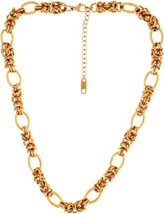 Dansk Copenhagen Femme, Accessoires, Jaune, Taille: ONE Size Courage Collier avec Anneau Tricot&eacute; &Eacute;tanche