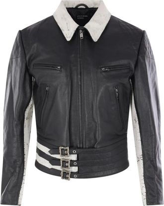 Enfants Riches Deprimes Homme, Vestes, Noir, Taille: XL Leather Outerwear Enfants Riches D&eacute;prim&eacute;s