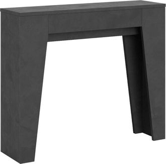 Itamoby Console extensible 90x25/181 cm &Eacute;troite Anthracite