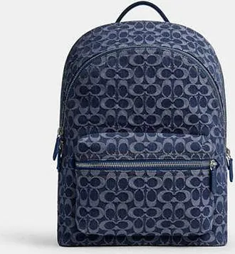 Coach Charter Rucksack aus Signature-Denim