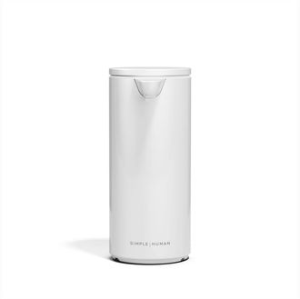 Simplehuman 266ml Sensorspender, wiederaufladbarer automatischer Fl&uuml;ssigseifenspender, Variable Dosierung, tropffreies Ventil, IP67 wasserdicht, wei&szlig;er, ST1085