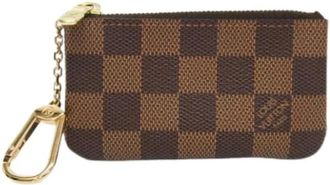 Louis Vuitton unisex, Pre-owned, Brun, Taille: ONE Size Portefeuille Vintage en Toile Pre-owned