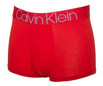 Calvin Klein Trunk, Boxer Homme, Rouge (DEEP SCARLET 7ZK), X-Large