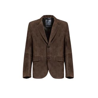 Gimos Light Suede Blazer - - Jackets - Herren - Braun - 2XL