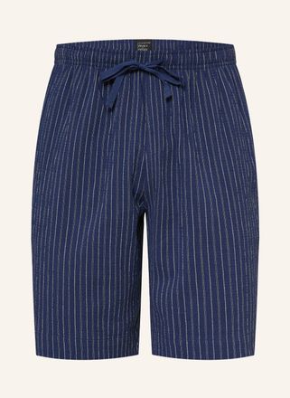 Schiesser Lounge-Shorts Mix + Relax blau