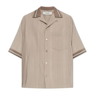 Golden Goose Kurz&auml;rmeliges Hemd - - Shirts - Herren - Beige - S