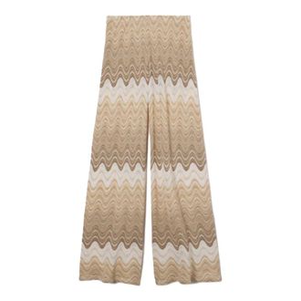 MC2 Saint Barth Amalia Baggy Hosen - - Trousers - Damen - Beige - M