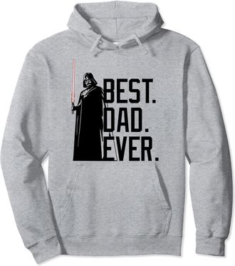 Star Wars Vatertag Darth Vader Best Dad Ever Silhouette Pullover Hoodie