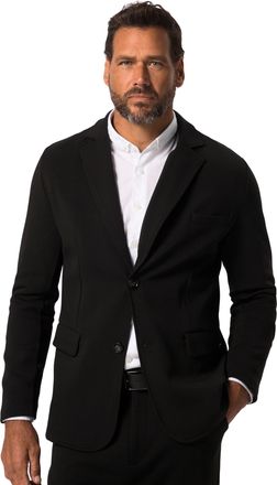JP1880 JP1880 Herren Jerseysakko, New York, FLEXNAMIC, Business, Baukasten, bis 8 XL Sportjacken, schwarz, L