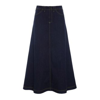 Bitte Kai Rand Langer Jeansrock - - Skirts - Damen - Blau - L