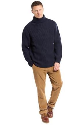 Armor Lux Pull col Montant en Laine Heritage