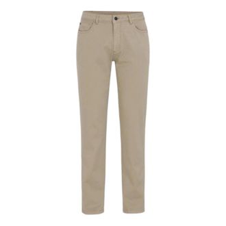 Oscar Jacobson Homme, Pantalons, Beige, Taille: W38 L32 Chino Slim Fit 5 Poches