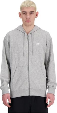 New Balance Homme, Sport, Gris, Taille: S Sport Essentials French Terry Full-Zip Sweat &agrave; capuche