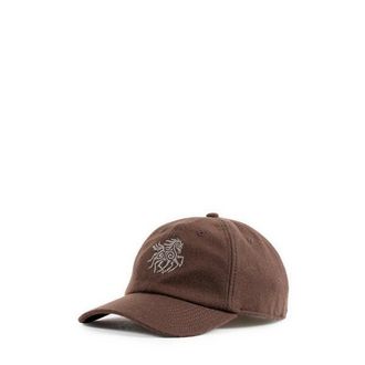 RANRA Casquette &agrave; logo brod&eacute; en laine