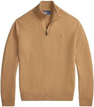 Polo Ralph Lauren Pull col zipp&eacute; en laine