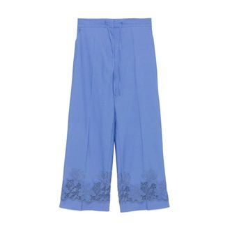 P.A.R.O.S.H. Weite Hosen - - Trousers - Damen - Blau - M