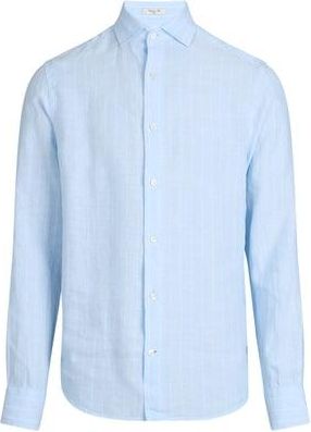 GANT Chemise droite &agrave; rayures en lin