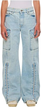 Stella McCartney Femme, Jeans, Bleu, Taille: W27 Cargo Jeans