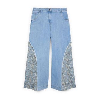 Fiorella Rubino Damen, Jeans, Blau, 3XLGr&ouml;&szlig;e