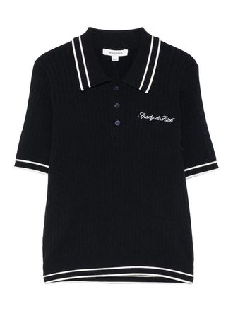 Sporty & Rich Rundhalspullover - Blau